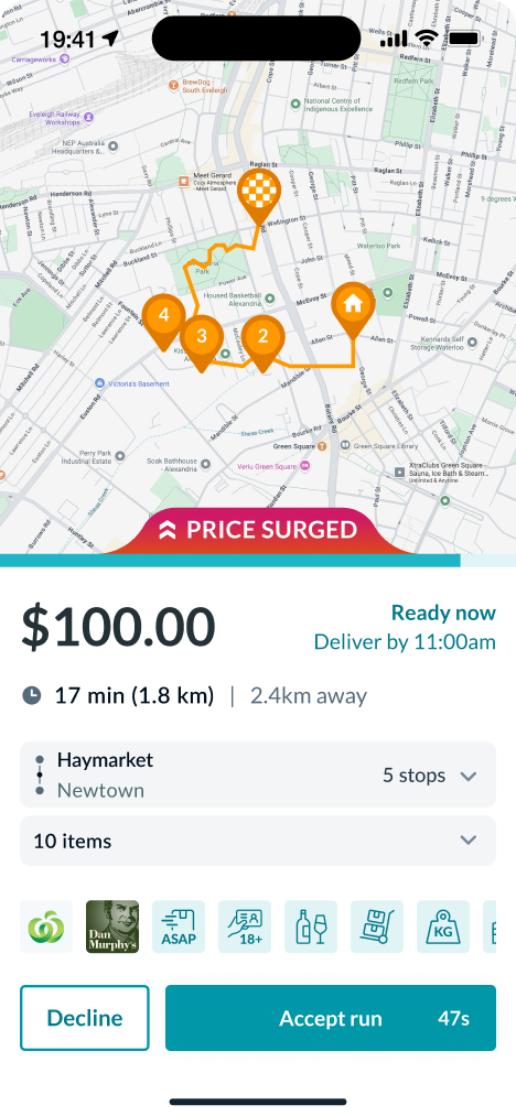 Job Offers – Sherpa Drivers